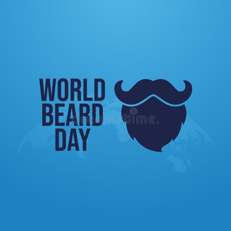 Vector Graphic of World Beard Day Ideal for World Beard Day Celebration ...