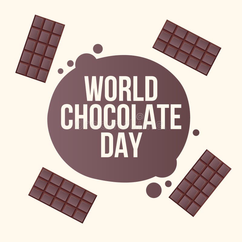 Vector Graphic of World Chocolate Day Ideal for World Chocolate Day ...