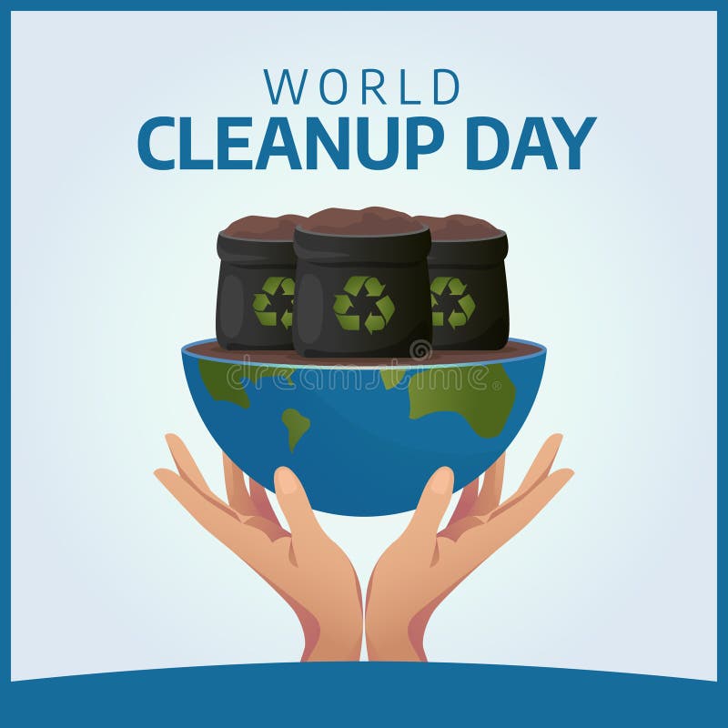 Vector Graphic of World Cleanup Day Good for World Cleanup Day ...