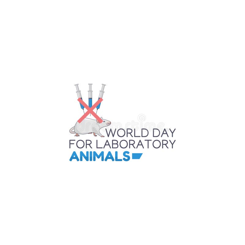 Vector Graphic of World Day for Laboratory Animals Good for World Day ...