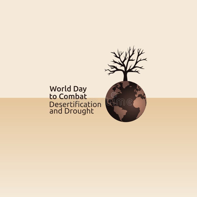 Vector Graphic of World Day To Combat Desertification and Drought Stock ...