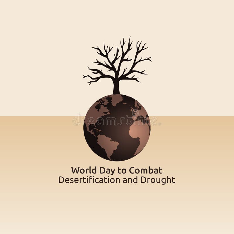Vector Graphic of World Day To Combat Desertification and Drought Stock ...
