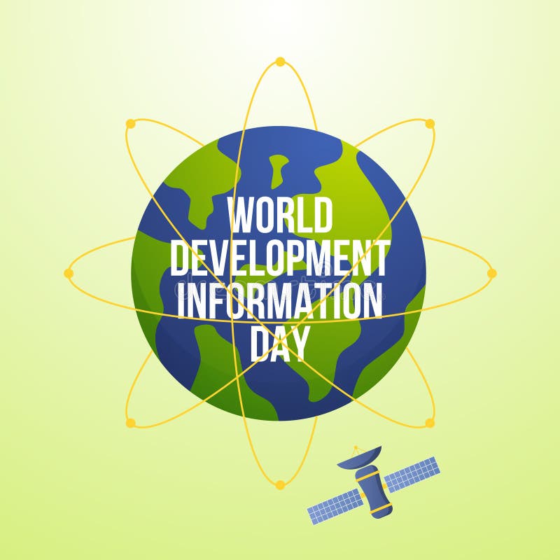 Vector Graphic of World Development Information Day Ideal for World ...