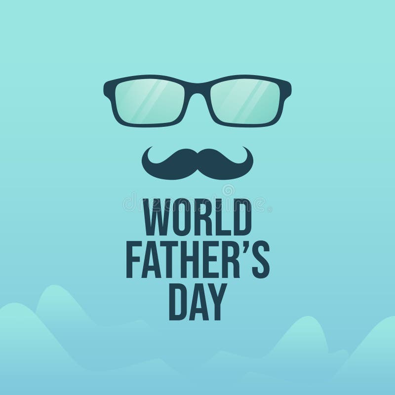 Vector Graphic of World Fathers Day Ideal for World Fathers Day ...