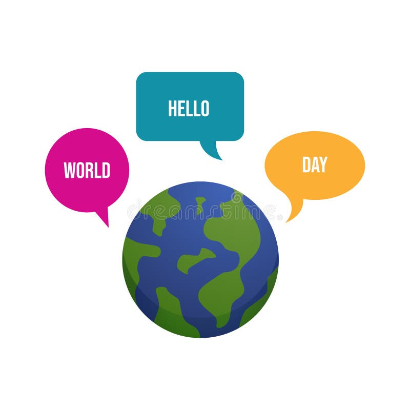 Vector Graphic of World Hello Day Ideal for World Hello Day Celebration ...