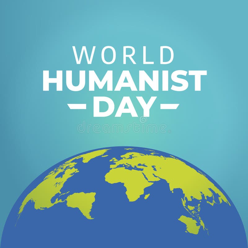 World Humanist Day Celebrated on June Every Year. Humanism Vector ...