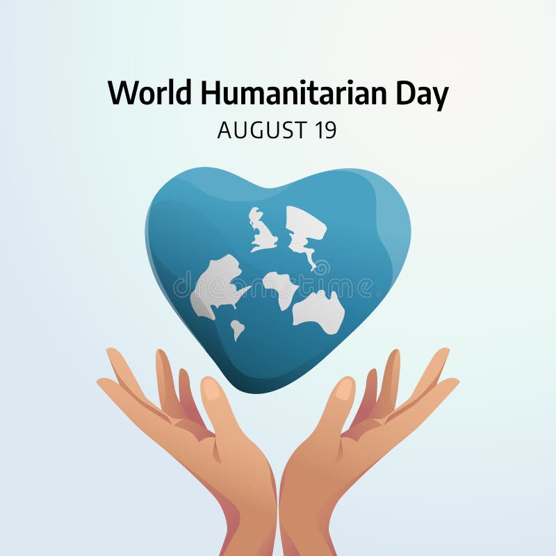 Vector Graphic of World Humanitarian Day Good for World Humanitarian ...