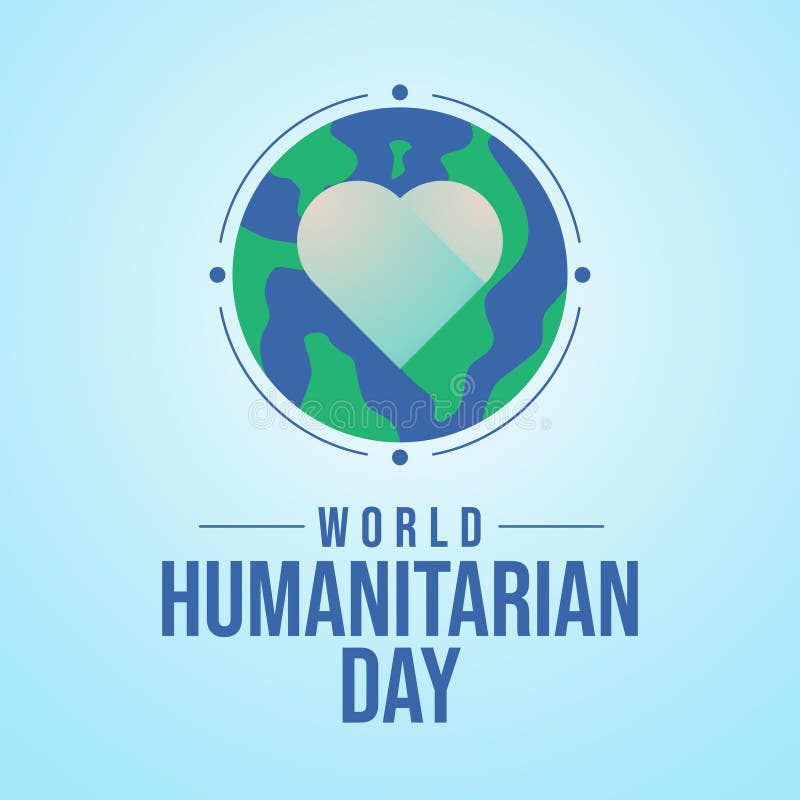 Vector Graphic of World Humanitarian Day Ideal for World Humanitarian ...