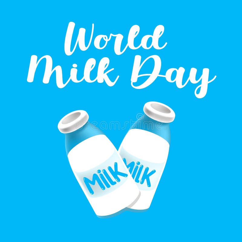 Vector Graphic of World Milk Day Good for World Milk Day Celebration ...