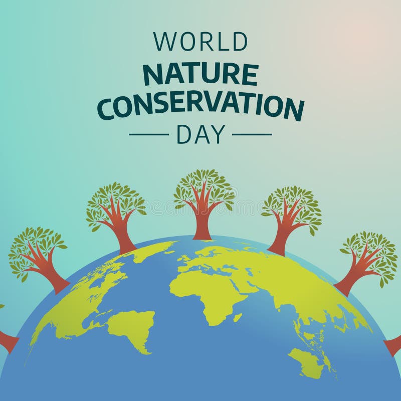Vector Graphic of World Nature Conservation Day Good for World Nature ...
