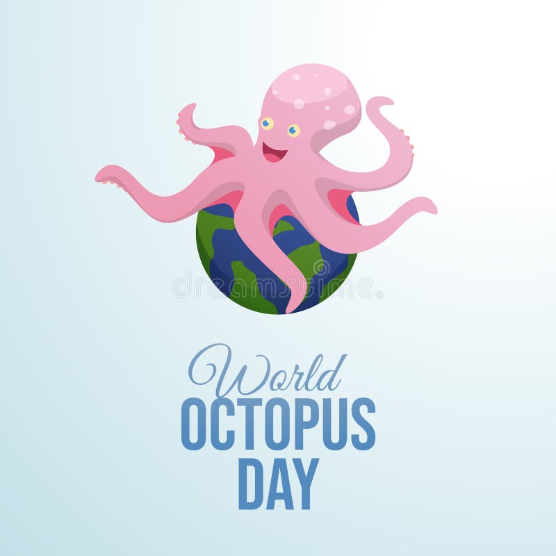 Vector Graphic of World Octopus Day Ideal for World Octopus Day ...