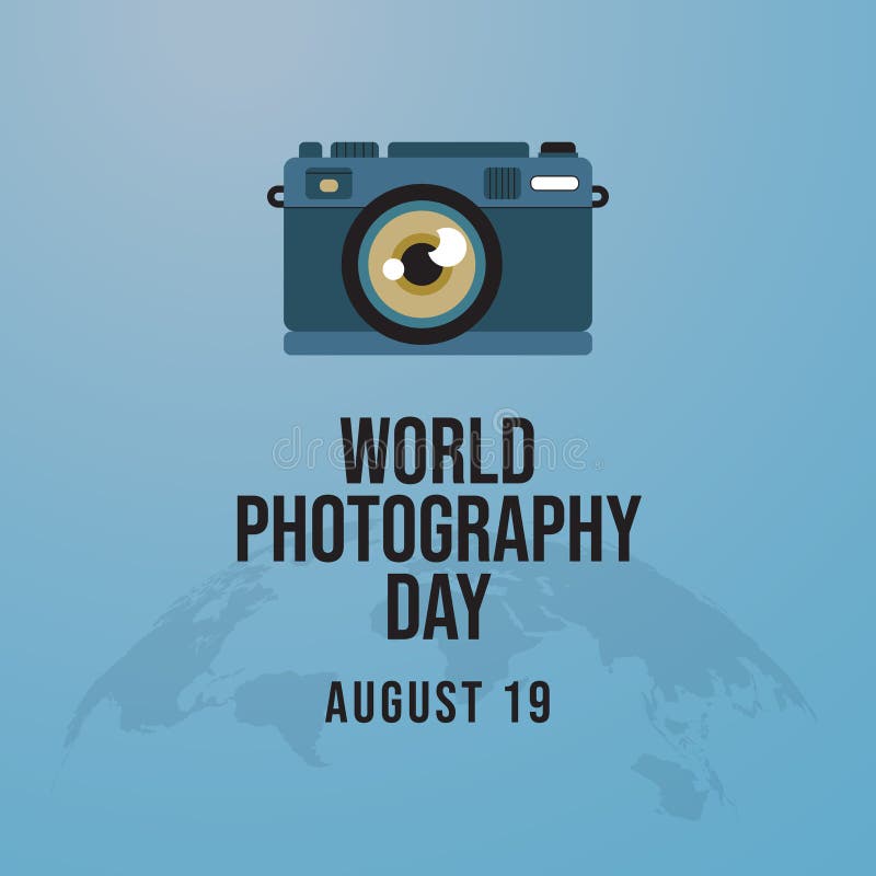 Vector Graphic of World Photography Day Ideal for World Photography Day ...