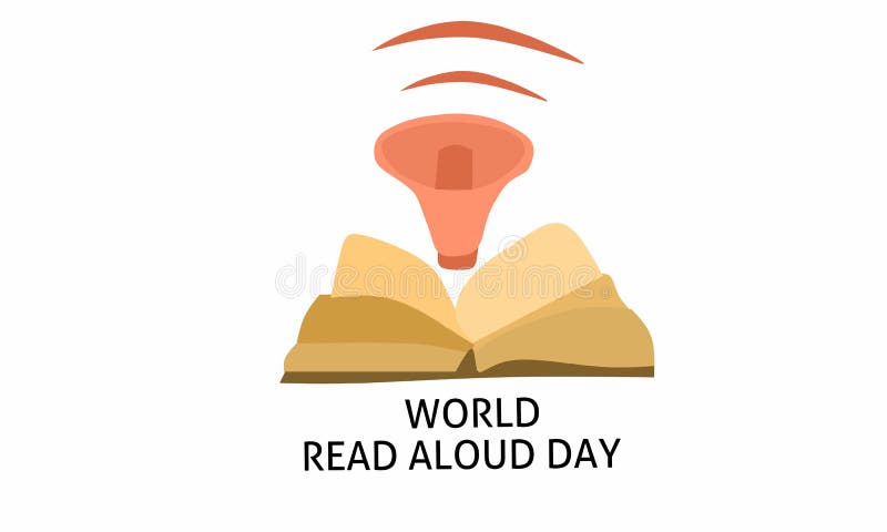 Vector Graphic of World Read Aloud Day Stock Vector - Illustration of ...