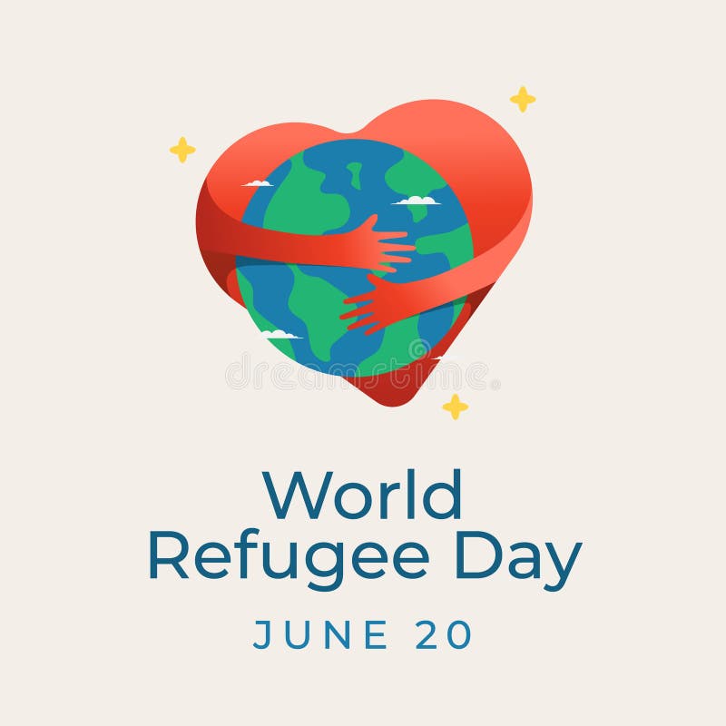 Vector Graphic of World Refugee Day Ideal for World Refugee Day ...