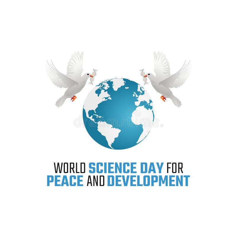 Vector Graphic of World Science Day for Peace and Development Stock ...