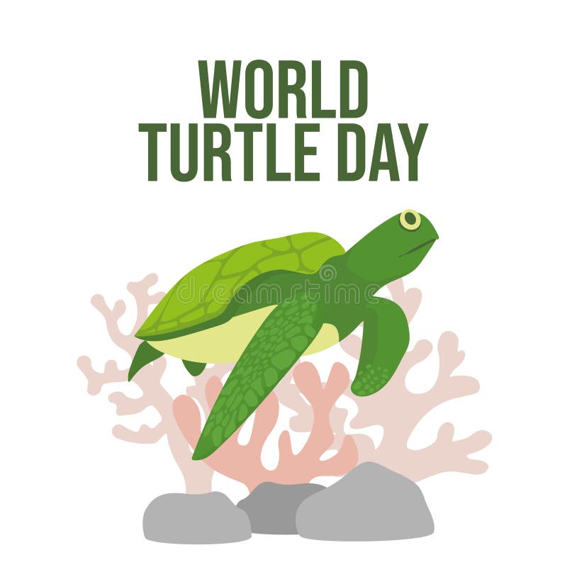 Vector Graphic of World Turtle Day Ideal for World Turtle Day ...