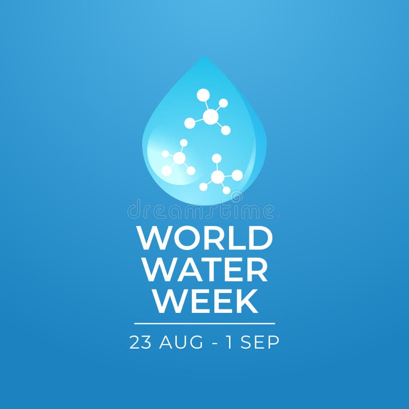 Vector Graphic of World Water Week Ideal for World Water Week ...
