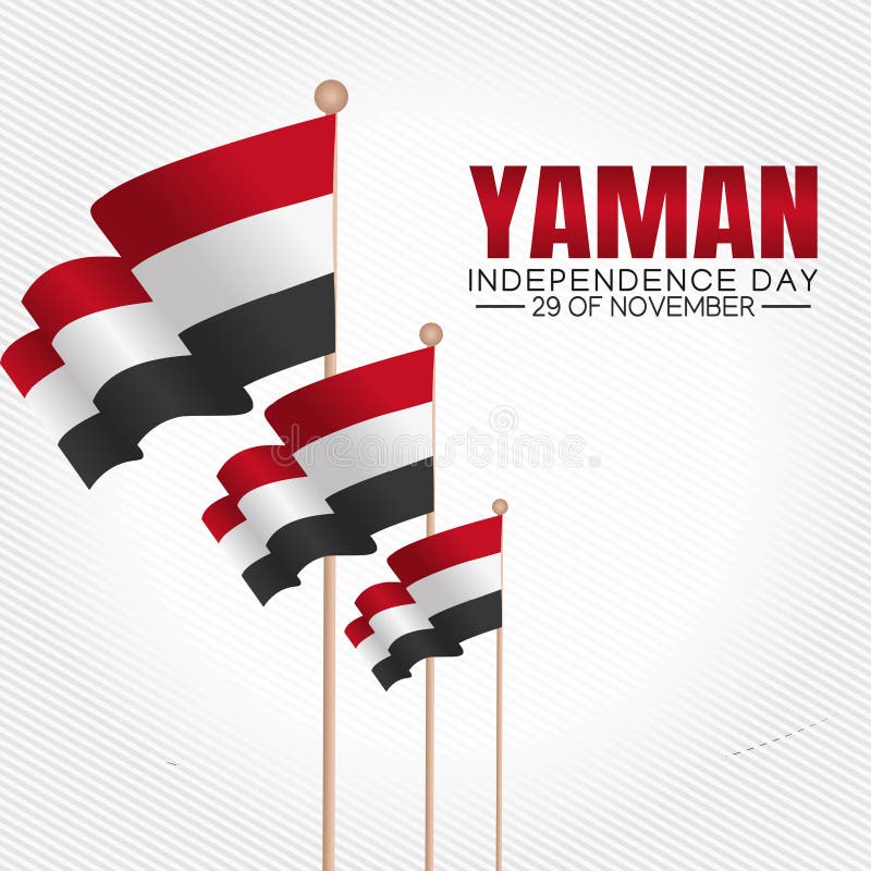 Vector Graphic of Yaman Independence Day Stock Vector - Illustration of ...
