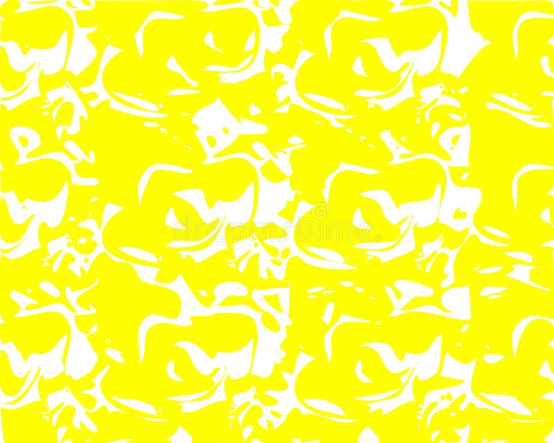 Vector Graphic Yellow Background. Unusual Texture of Yellow Color ...