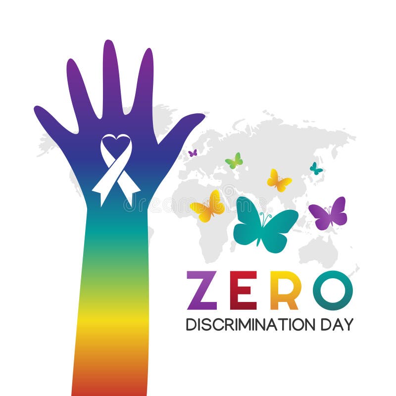 Vector Graphic of Zero Discrimination Day Good for Zero Discrimination ...
