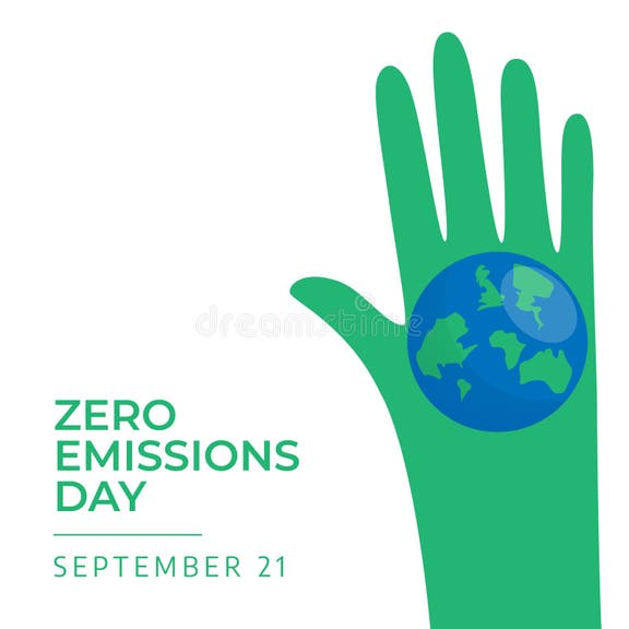Vector Graphic of Zero Emissions Day Good for Zero Emissions Day ...
