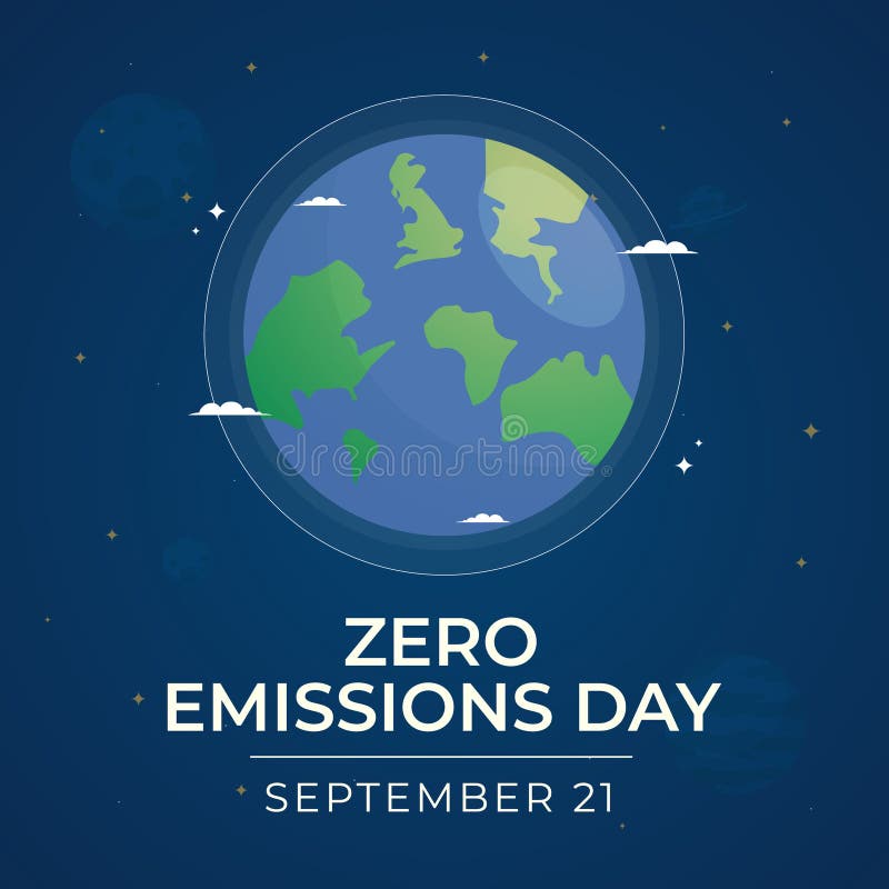 Vector Graphic of Zero Emissions Day Good for Zero Emissions Day ...