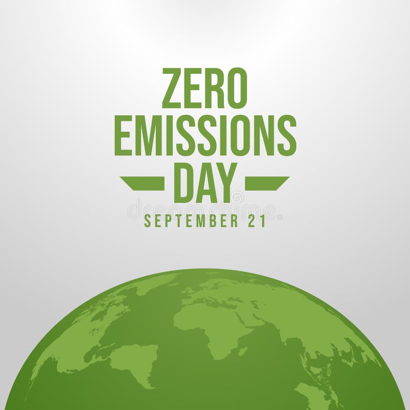 Vector Graphic of Zero Emissions Day Ideal for Zero Emissions Day Celebration Stock Vector ...
