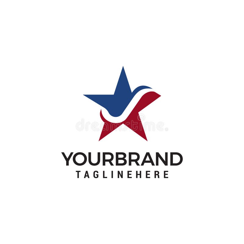 Vector Graphics of Alphabet Symbol with Red Star Element Lettered J ...