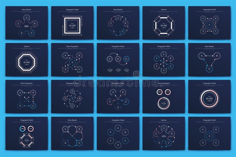 Vector Graphics Infographics with Mobile Phone. Template for Creating ...
