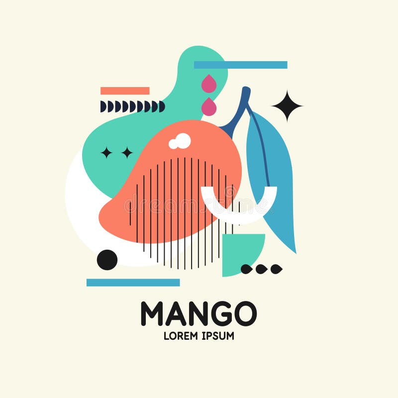 Vector Graphics in a Minimalistic Fashionable Style with Geometric ...