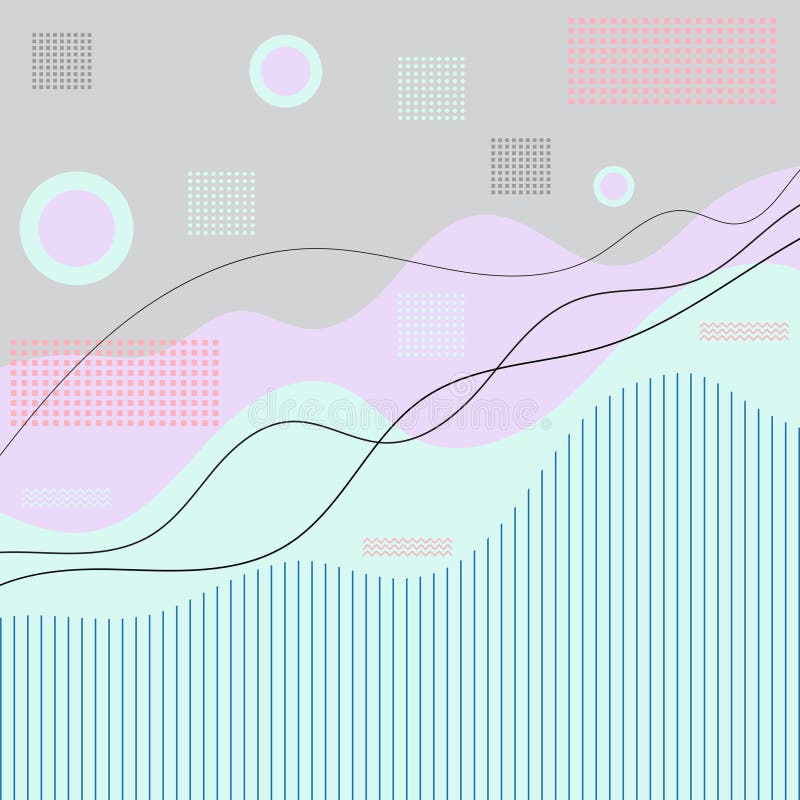 Vector Graphs, Diagrams, Parabolas, Geometric Shapes for Presentation ...