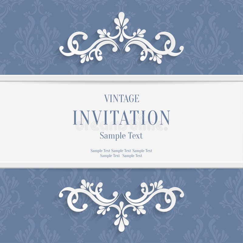 Vector Gray Floral 3d Christmas and Invitation Cards Background Stock ...
