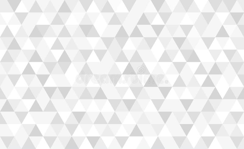 Vector Gray Triangular Mosaic Background. Abstract Retro Geometric ...