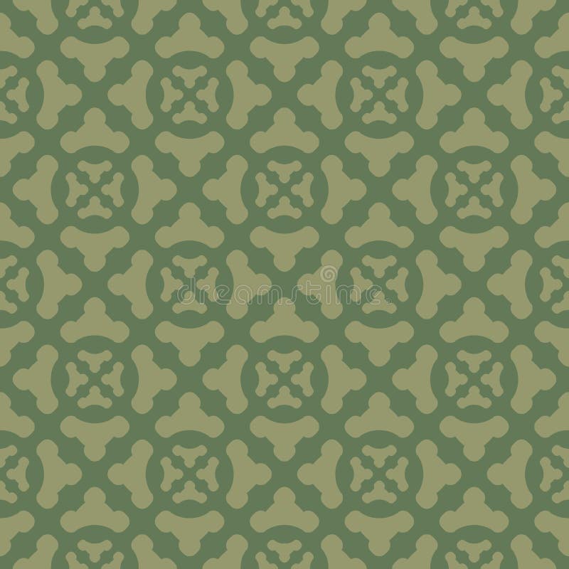 Simple Floral Geometric Ornament Texture with Smooth Shapes, Floral ...