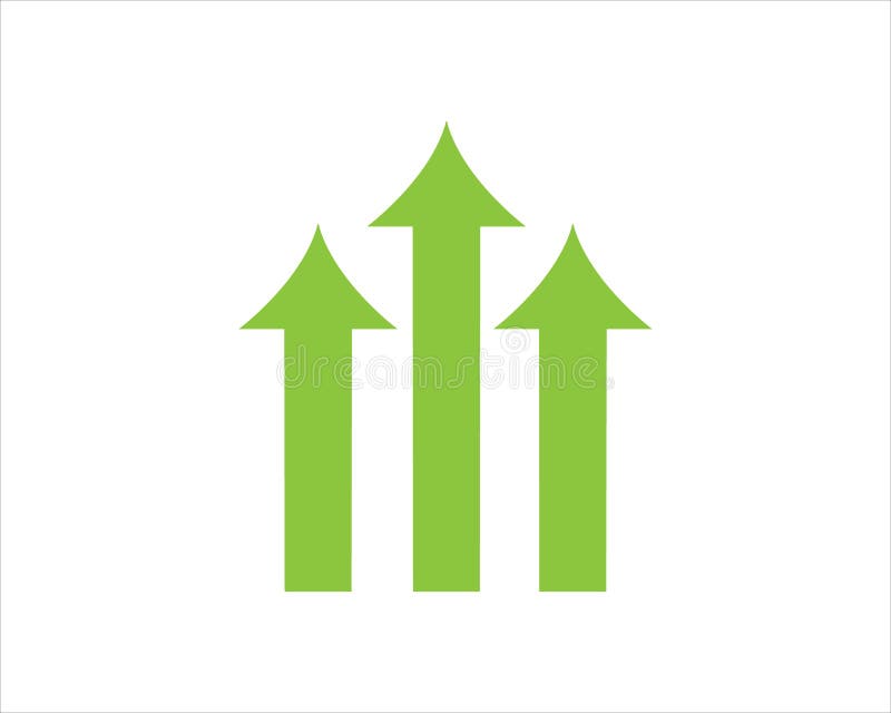 Vector Green Arrows Up Icon. Upload Icon. Upgrade Sign. Growth Symbol ... Vector Green Arrows Up Icon. Upload Icon. Upgrade Sign. Growth Symbol ...