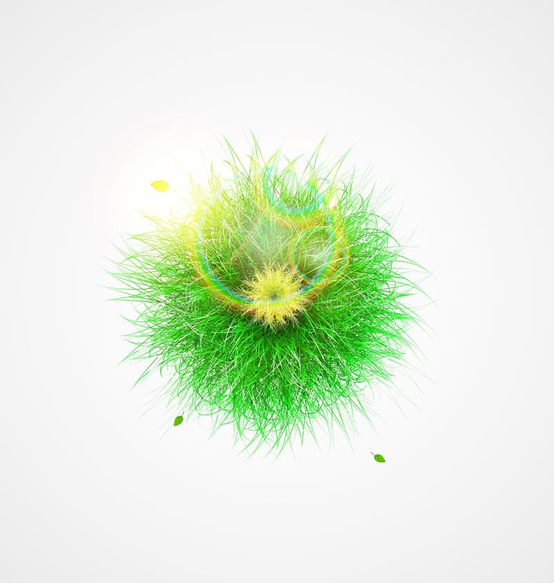 Vector Green Grass. Hello Summer Banner Stock Vector - Illustration of ...