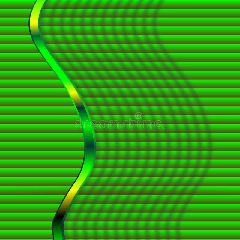 Green Waves Grid Abstract Light Background. Stock Vector - Illustration ...