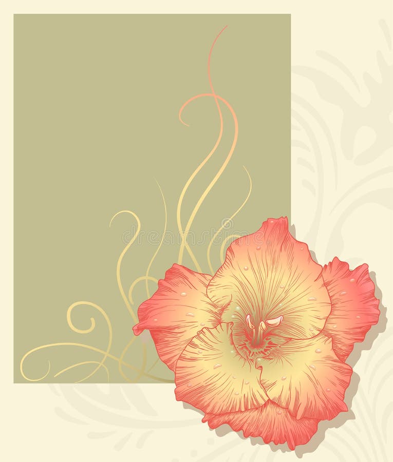 Vector Greeting Card. Picture Image: 23097161
