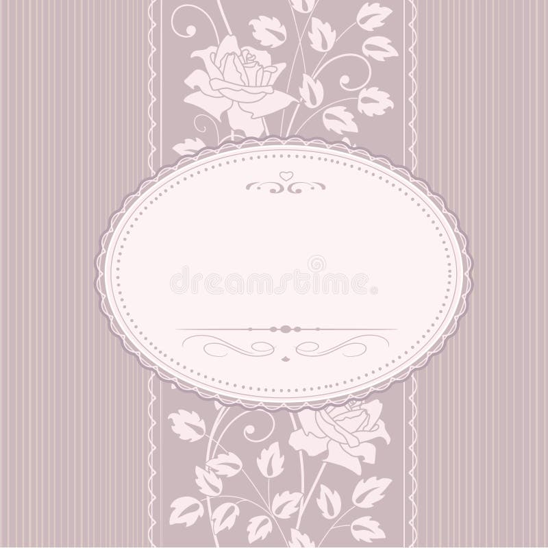 Vector greeting frame stock vector. Illustration of congratulations ...