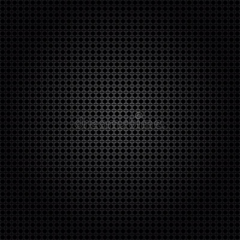 Vector Grid Black Background Stock Vector - Illustration of modern ...