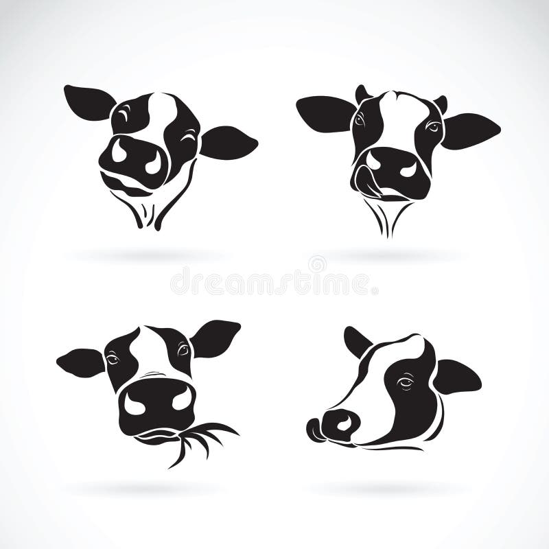 Dairy Cow Head Clip Art