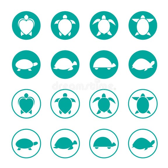 Cute Turtle Circle Stock Illustrations – 622 Cute Turtle Circle Stock ...