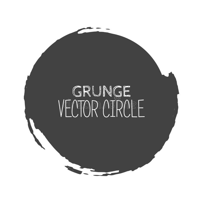 Vector Grunge Circle. Element for Your Design. Rubber Stamp Texture ...