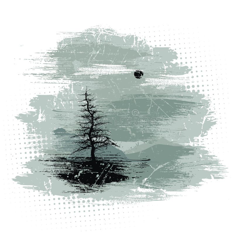 Abstract Grunge Background, Vector Stock Vector - Illustration of blank ...