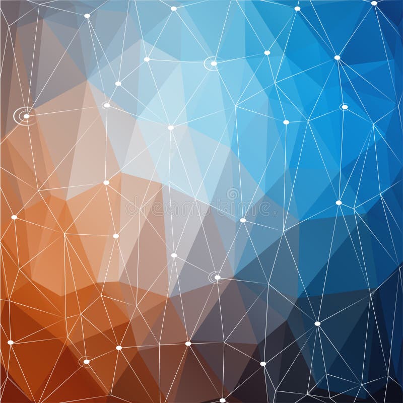 Vector Grunge Retro Triangle Background Stock Vector - Illustration of ...