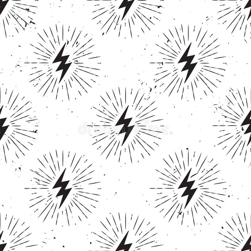 Grunge lightning bolt stock vector. Illustration of electric - 27952690