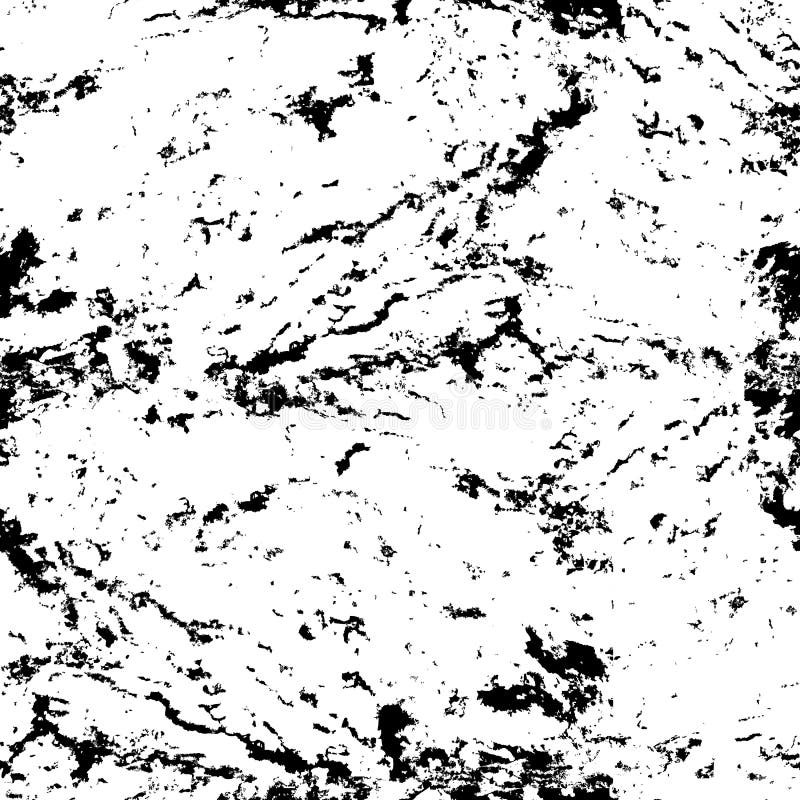 Vector Grunge Seamless Texture. Abstract Black and White Stone Wall ...