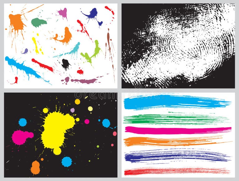 Finger Paint Texture Stock Illustrations – 3,478 Finger Paint Texture ...