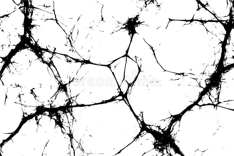 Vector Grunge Texture with Crack Overlay on Distressed Wall. Stone ...