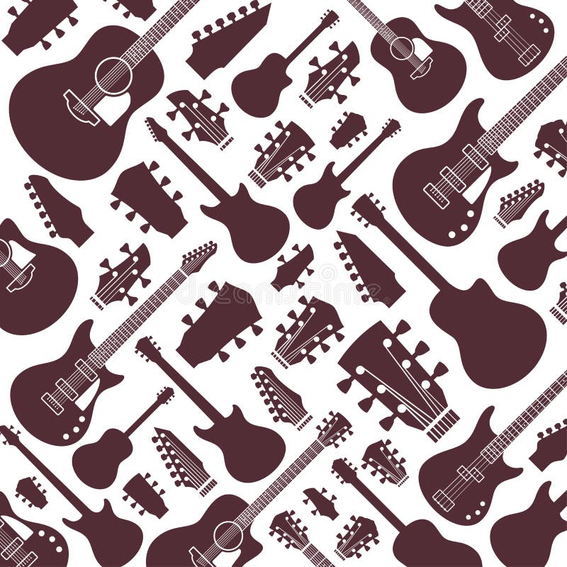 Vector guitars icon set stock vector. Illustration of guitar - 29208269